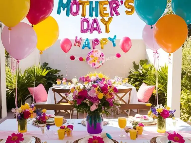 21 BEST WAYS TO ORGANIZE A SURPRISE MOTHER'S DAY PARTY - padebby