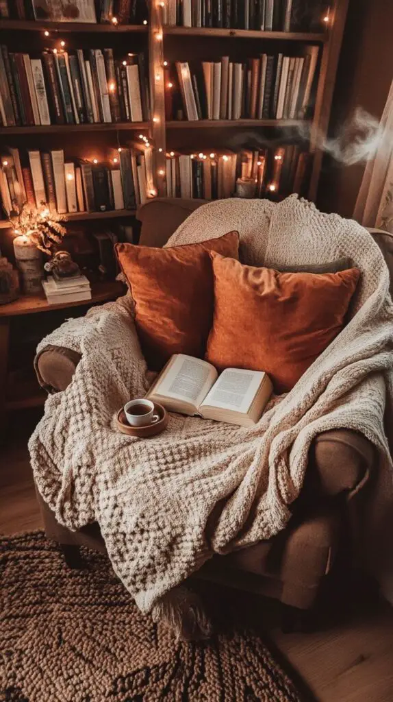 How to Create a Cozy Fall Reading Nook, 25 Best, Inviting Ways - padebby